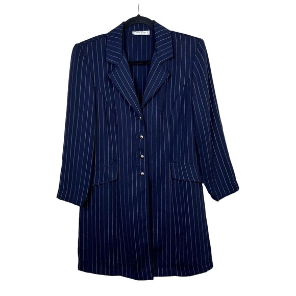 dawn joy fashions | Jackets & Coats | Dawn Joy Small Striped Longline ...